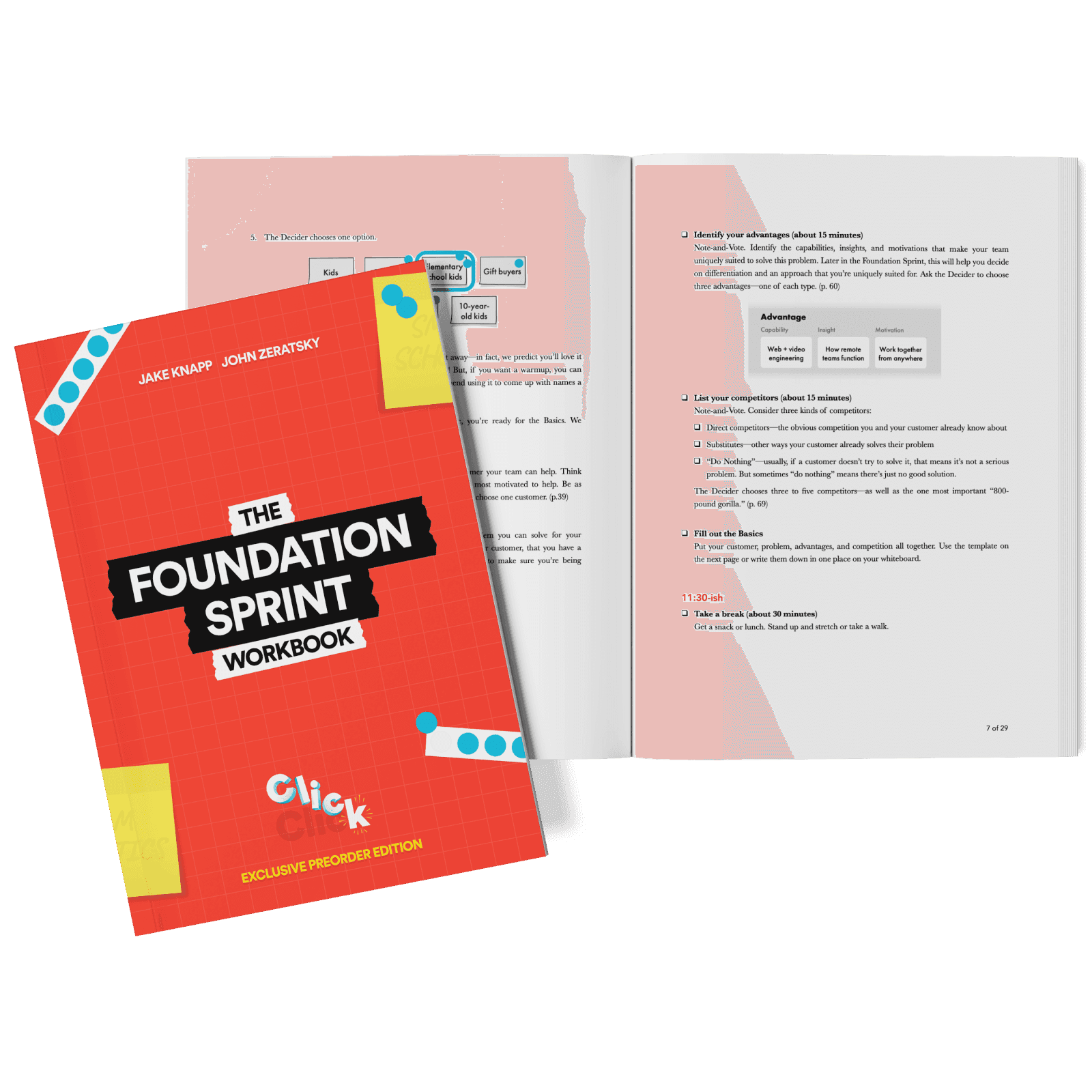 'Click' - The New Book from the Authors of NYT bestseller 'Sprint'!