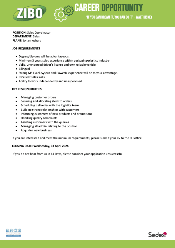 Zibo Containers | Contact