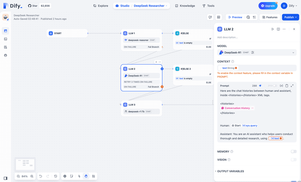 DeepSeek API Issues? Dify Keeps Your R1 Apps Running - Dify Blog