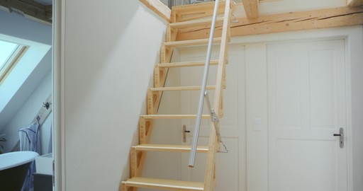 Folding Staircase for custom made with Bamboo