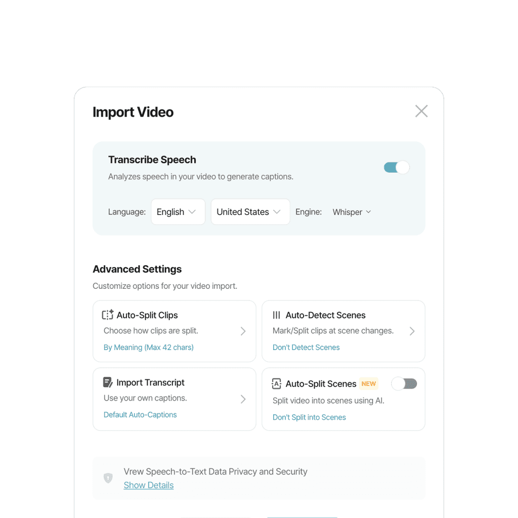AI Video Transcription | Fast & Accurate Subtitle Generator