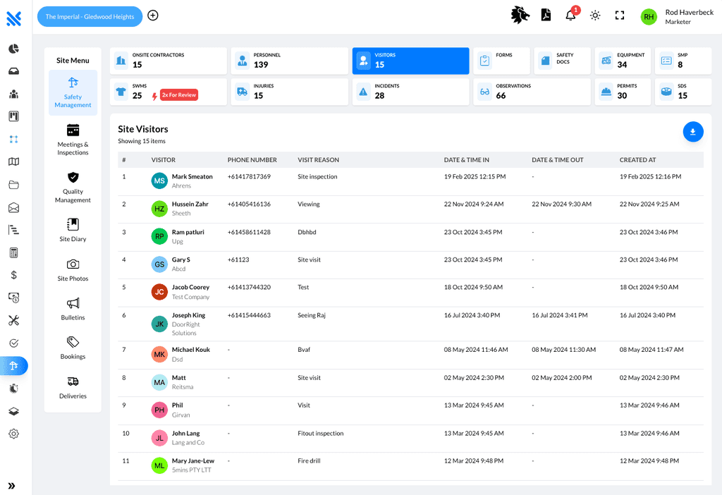 Construction Monitoring & Site Management Software | Plexa