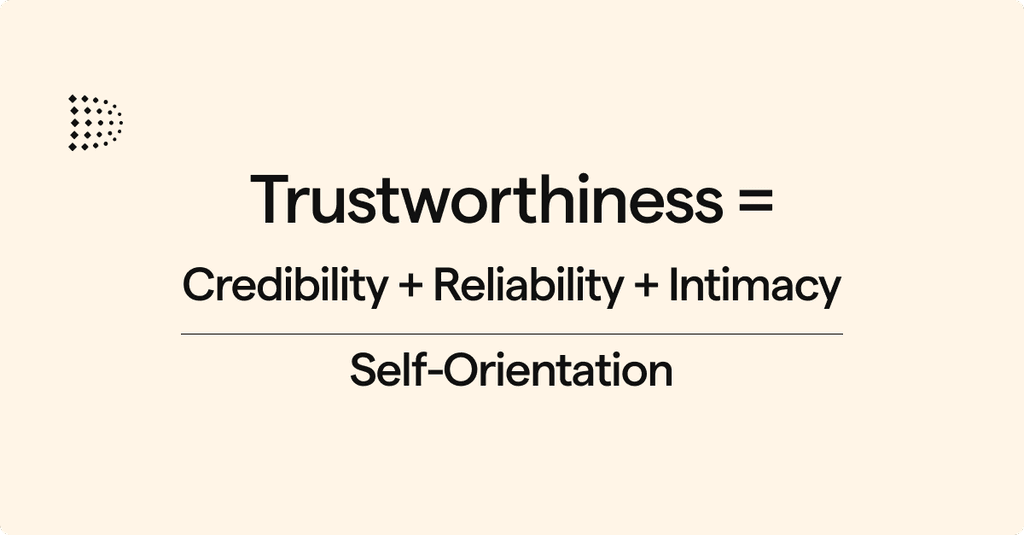 Solving the Trust Equation