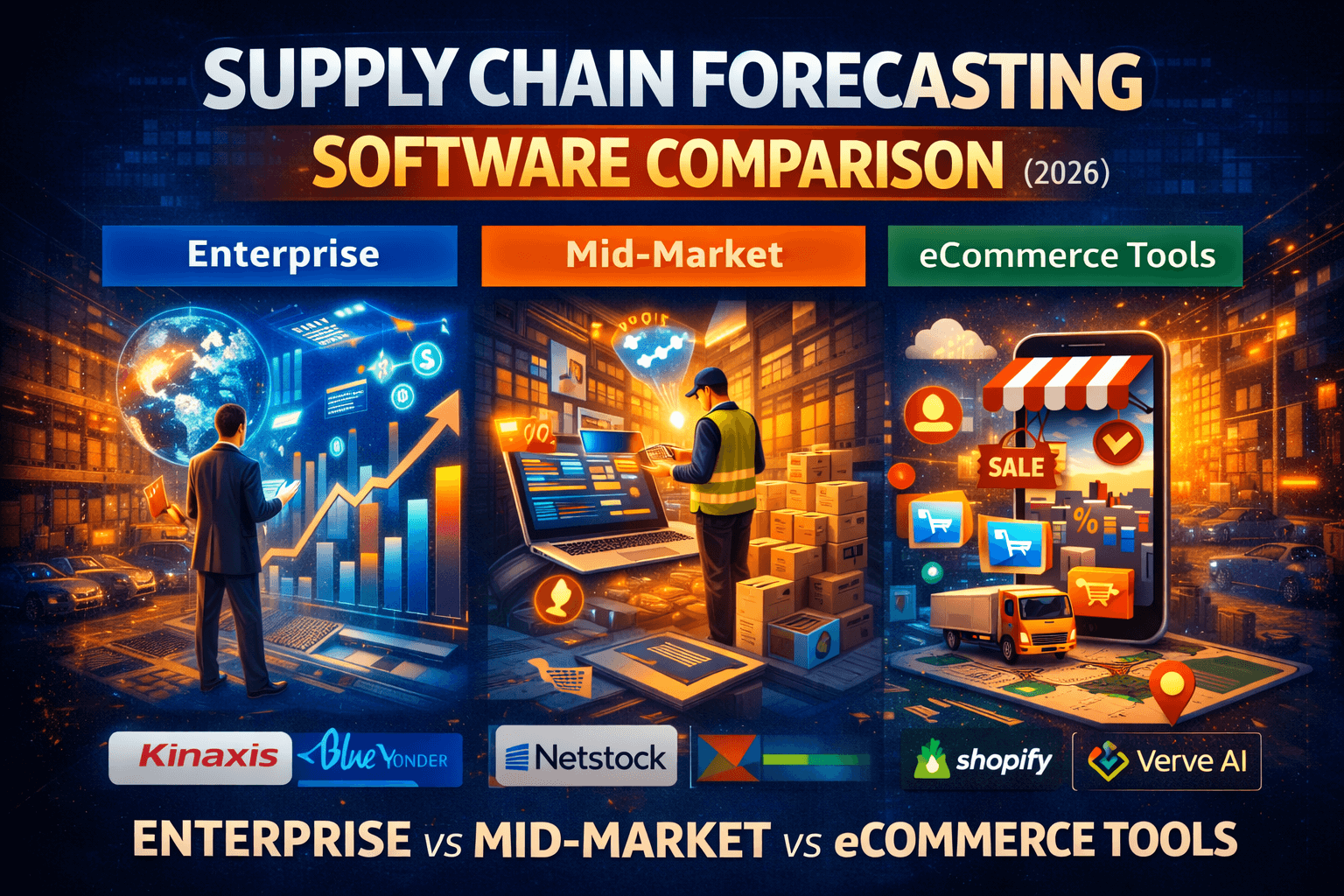 Supply Chain Forecasting Software Comparison (2026) Full Guide