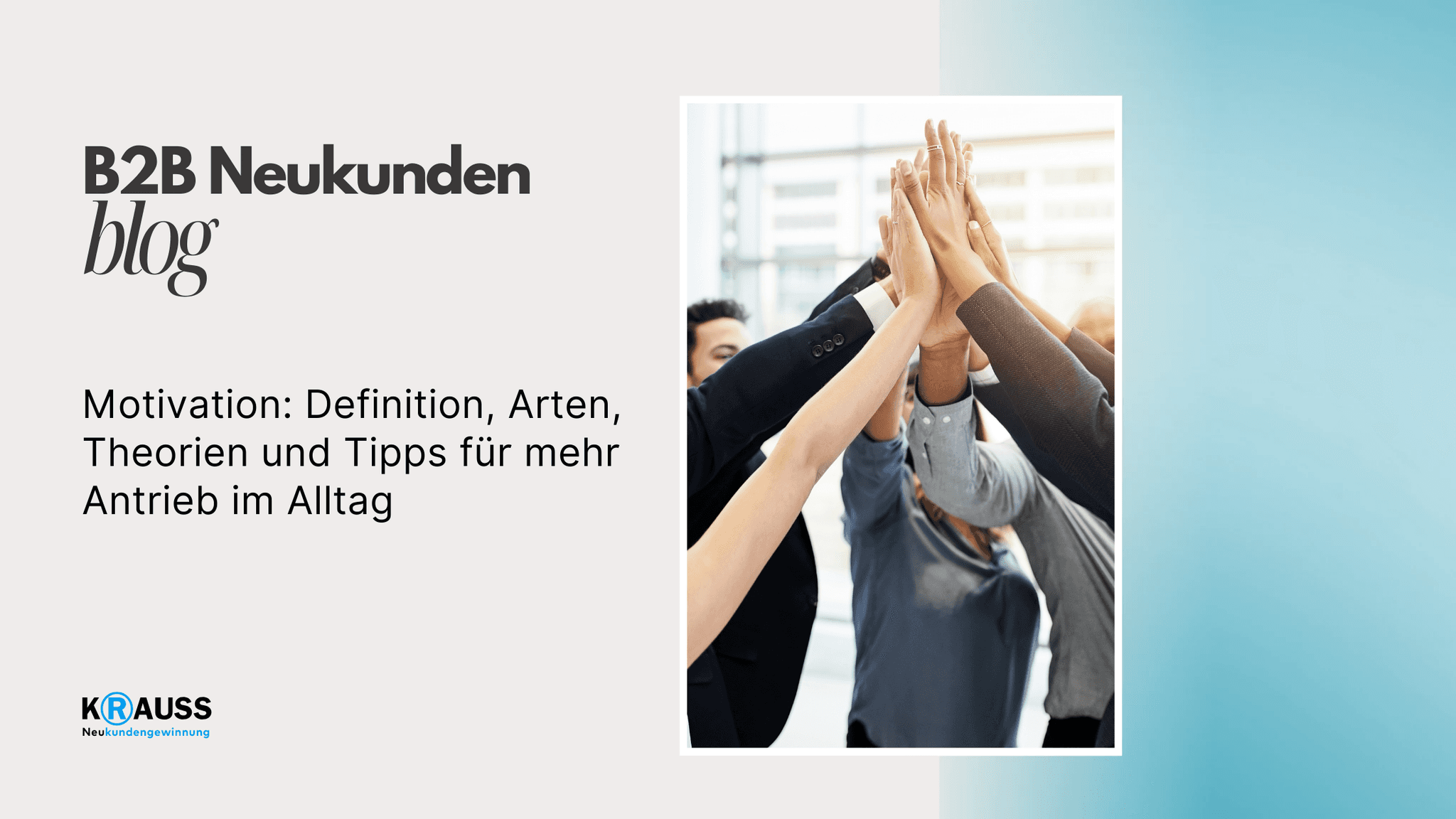 Motivation: Definition, Arten, Theorien und Tipps für mehr Antrieb im ...