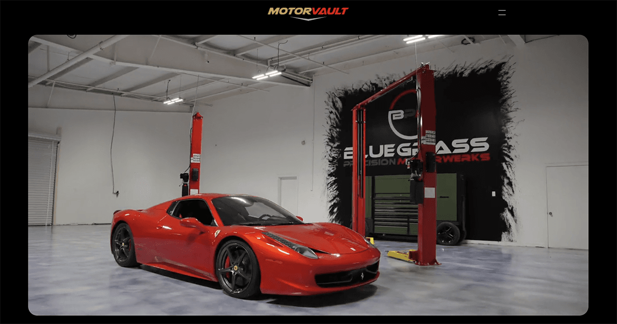 Motor Vault | Secure Heated Car Storage & Private Automotive Club in ...