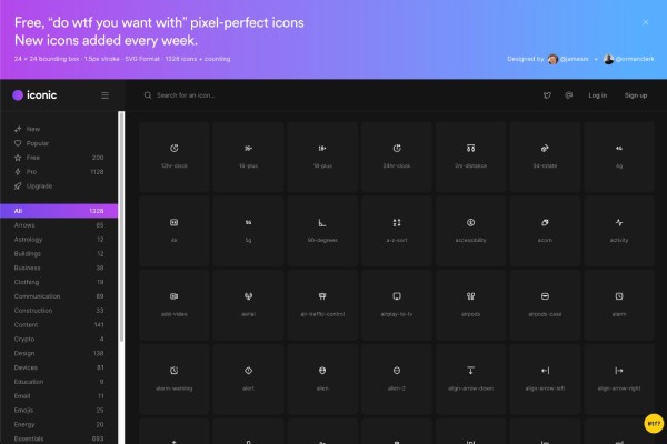 Iconic - Toolfolio.io