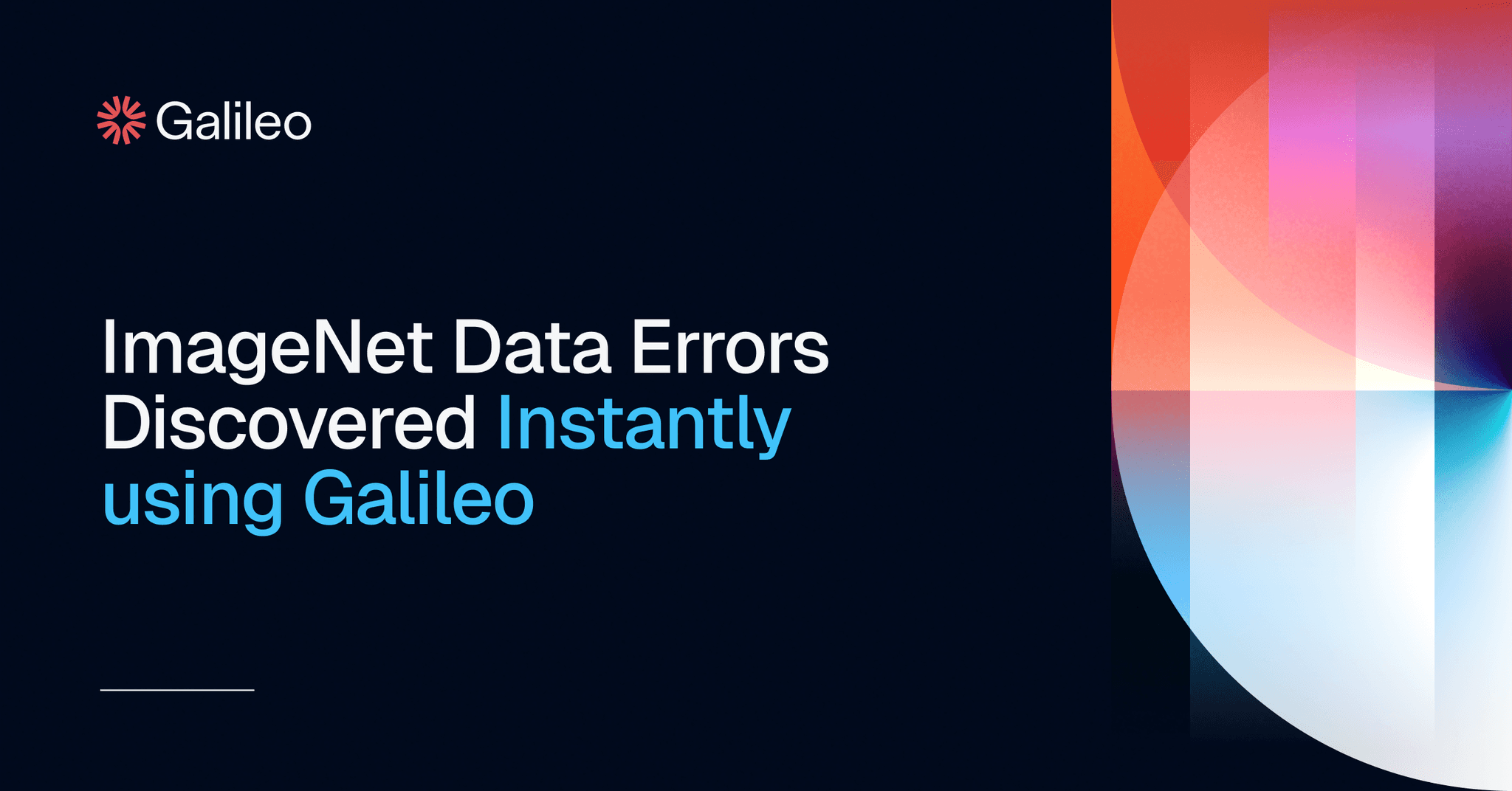 ImageNet Data Errors Discovered Instantly using Galileo