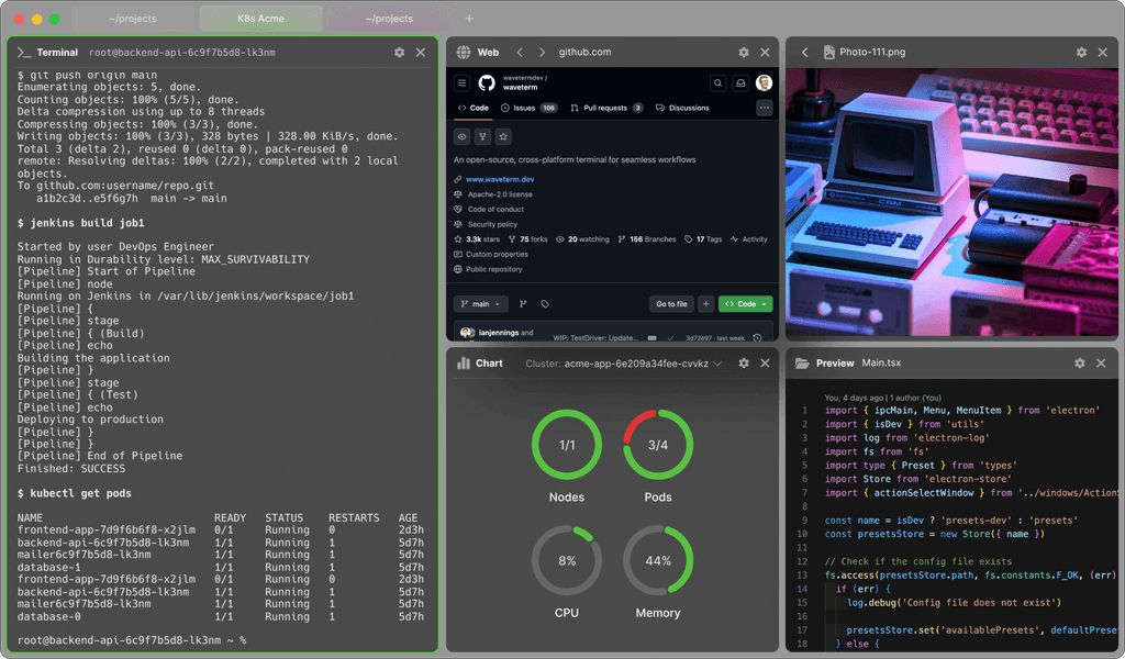 Wave Terminal — Upgrade Your Command Line
