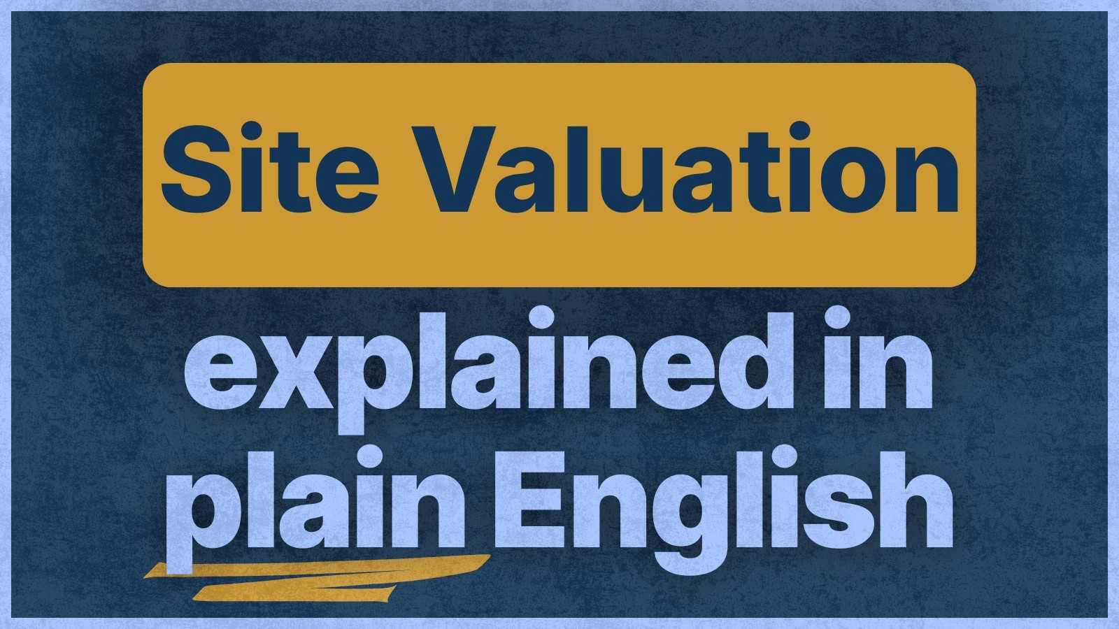 Site Valuation: Understanding Land Worth & Infrastructure