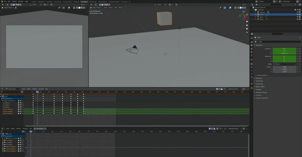 How to Animate a Bouncing Cube in Blender (Step-by-Step Beginner Guide ...