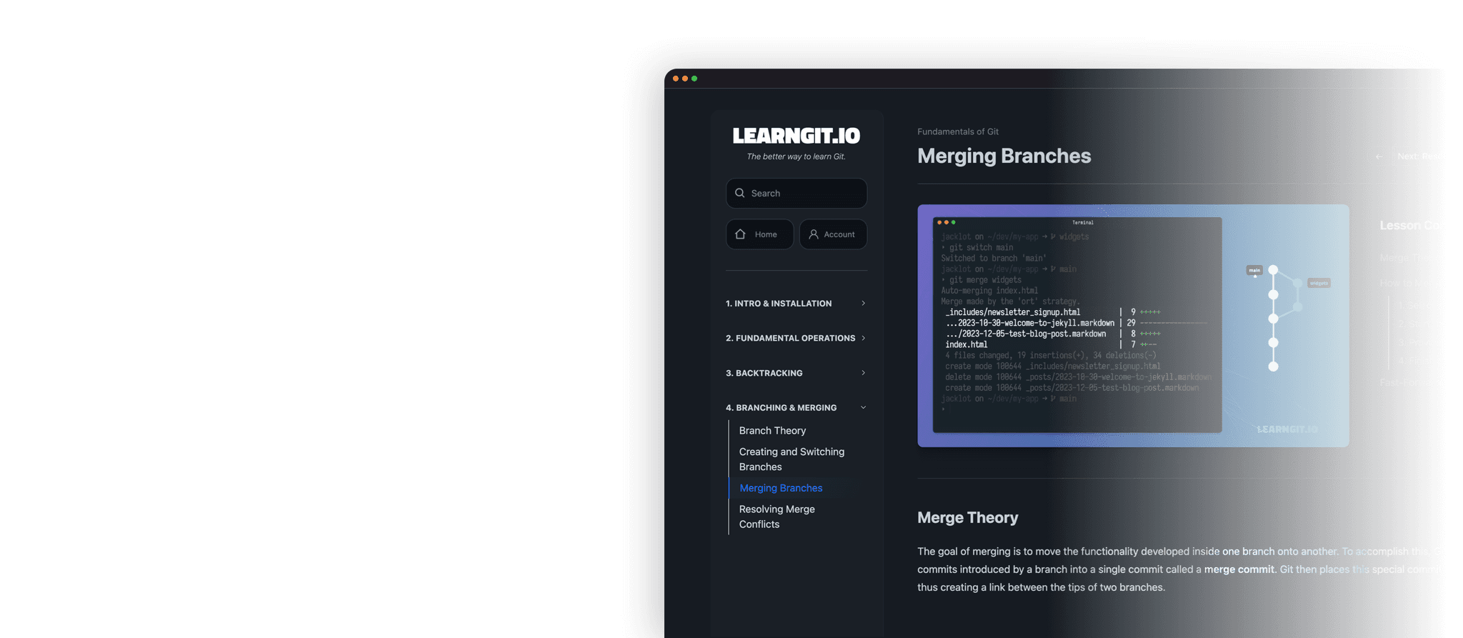 LearnGit.io | The better way to learn Git