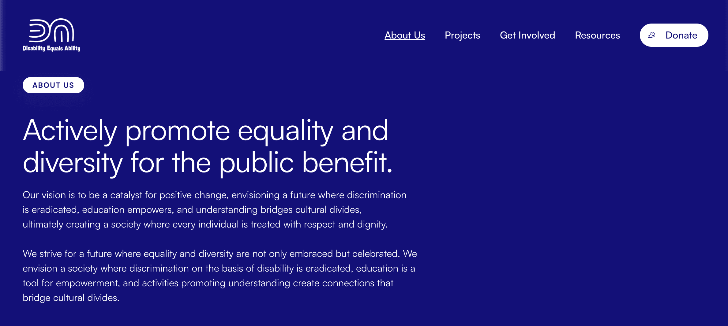 Disability Equals Ability