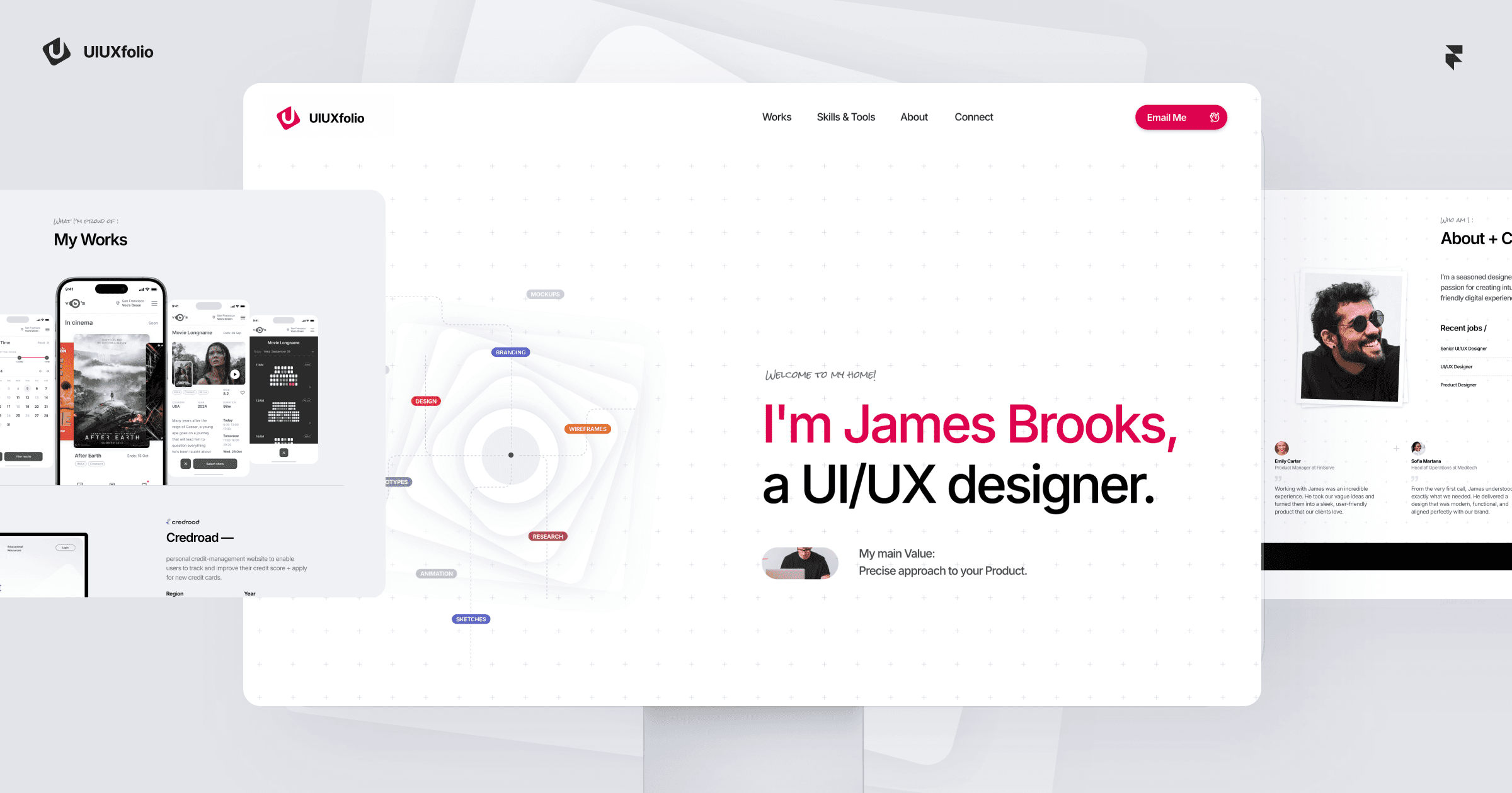 UIUXfolio | Professional UI/UX Designer Portfolio