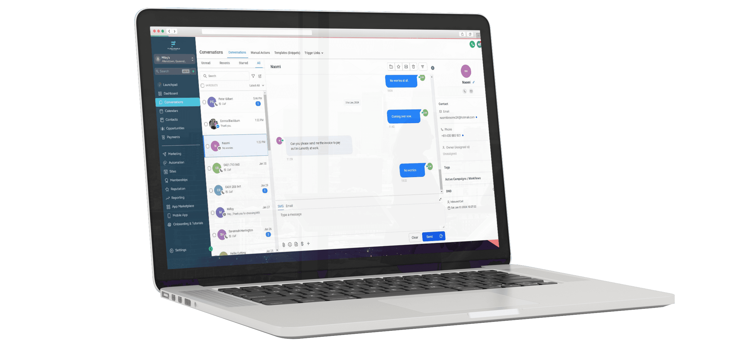 Reporting/Dashboard/CRM | Flow Channels