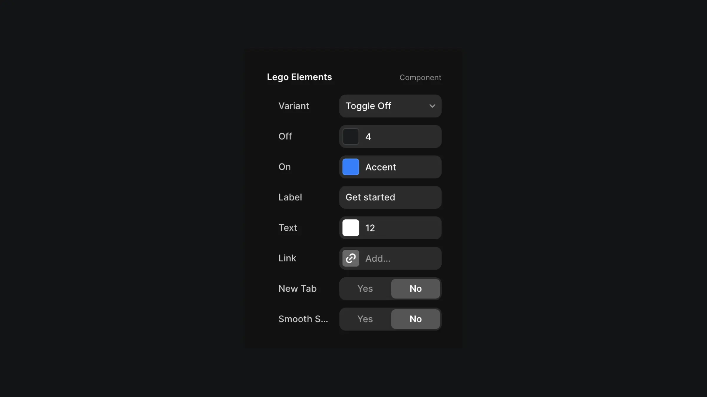 Lego Elements Component - Framer Resource