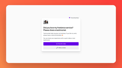 Testimonial collection forms: templates, examples and questions to ask ...