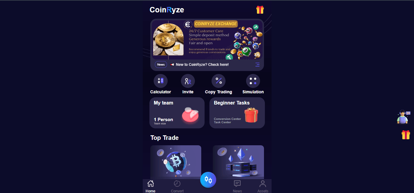 Coinryze Usage Guide