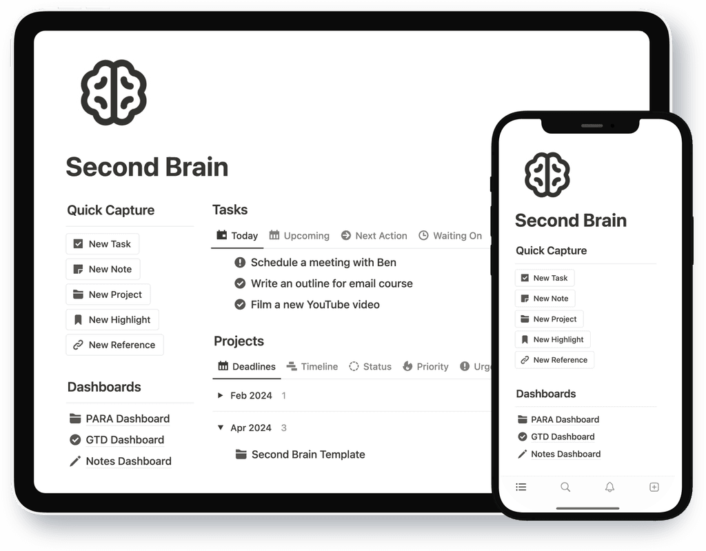 Second Brain Template