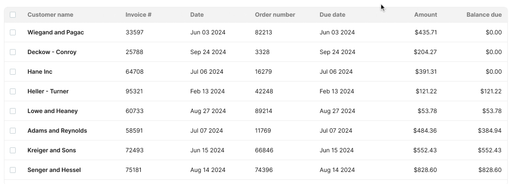 Table UI considerations for large datasets by Andrew Coyle
