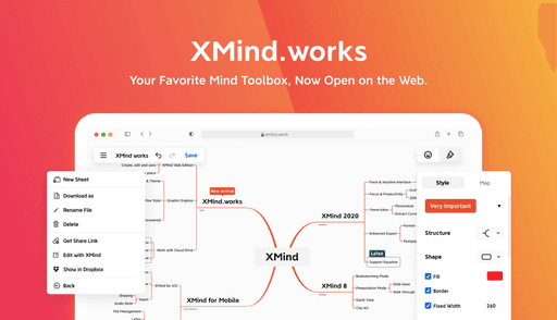 Big News: XMind Now Opens on Web!