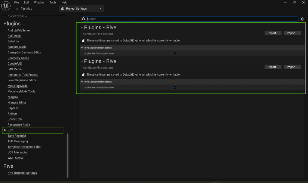 Introducing the Rive x Unreal RHI technical preview