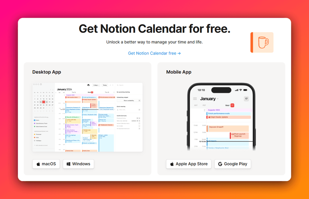 Notion Calendar: Complete Guide to Download, Setup & Use [2025 ...