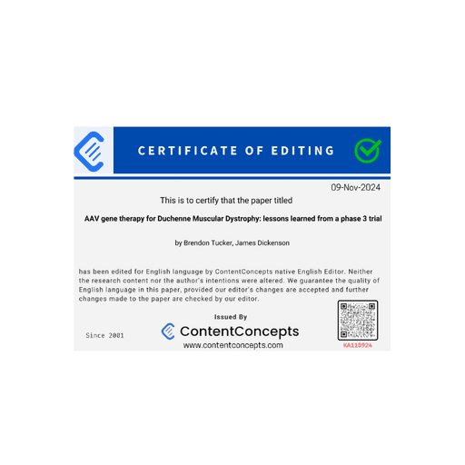 English Language Editing Certificate for Manuscript Authors - Content ...