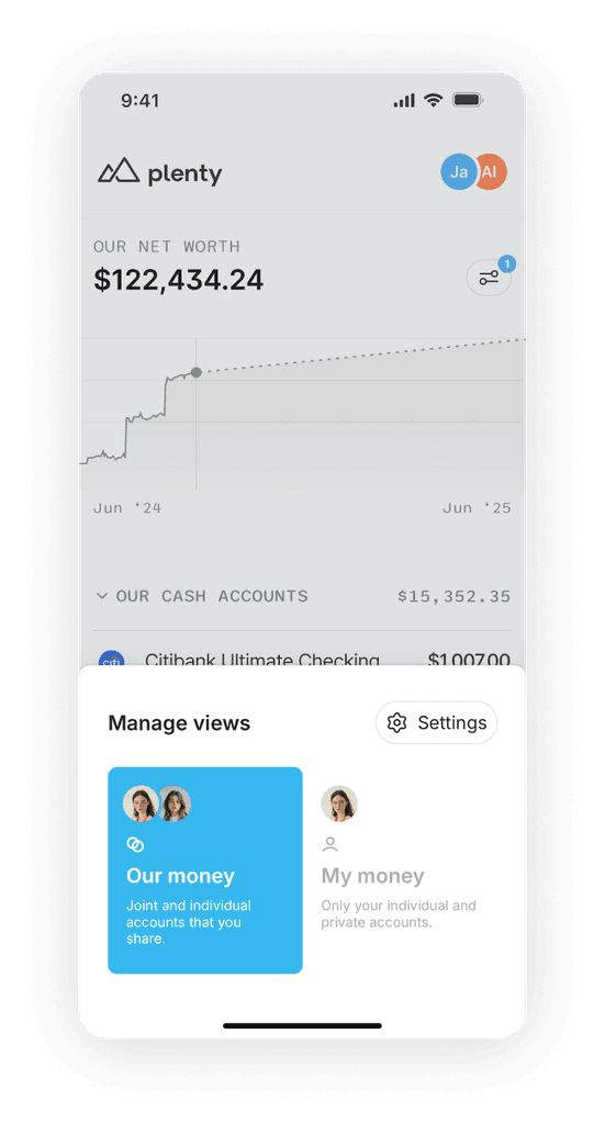 Plenty: The Free Money App for Couples to Budget, Plan, and Grow Together