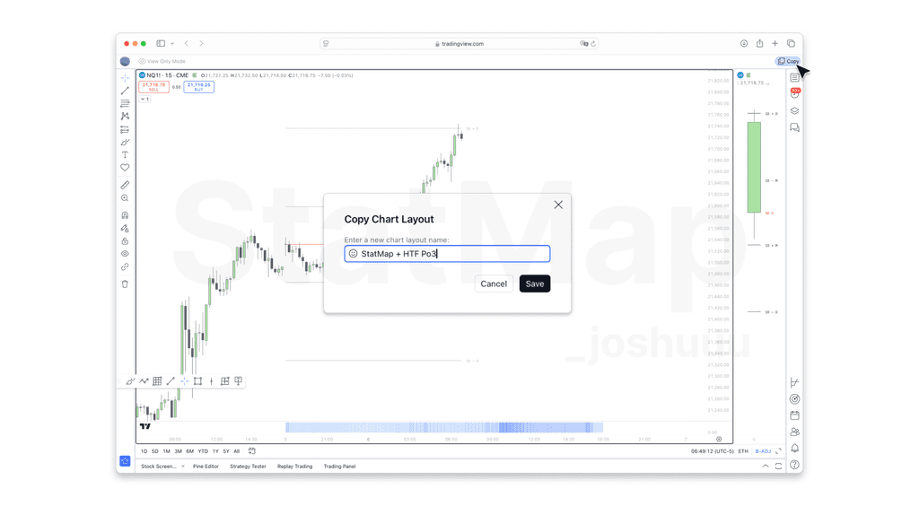 Copying TradingView Layouts - StatMap Resources