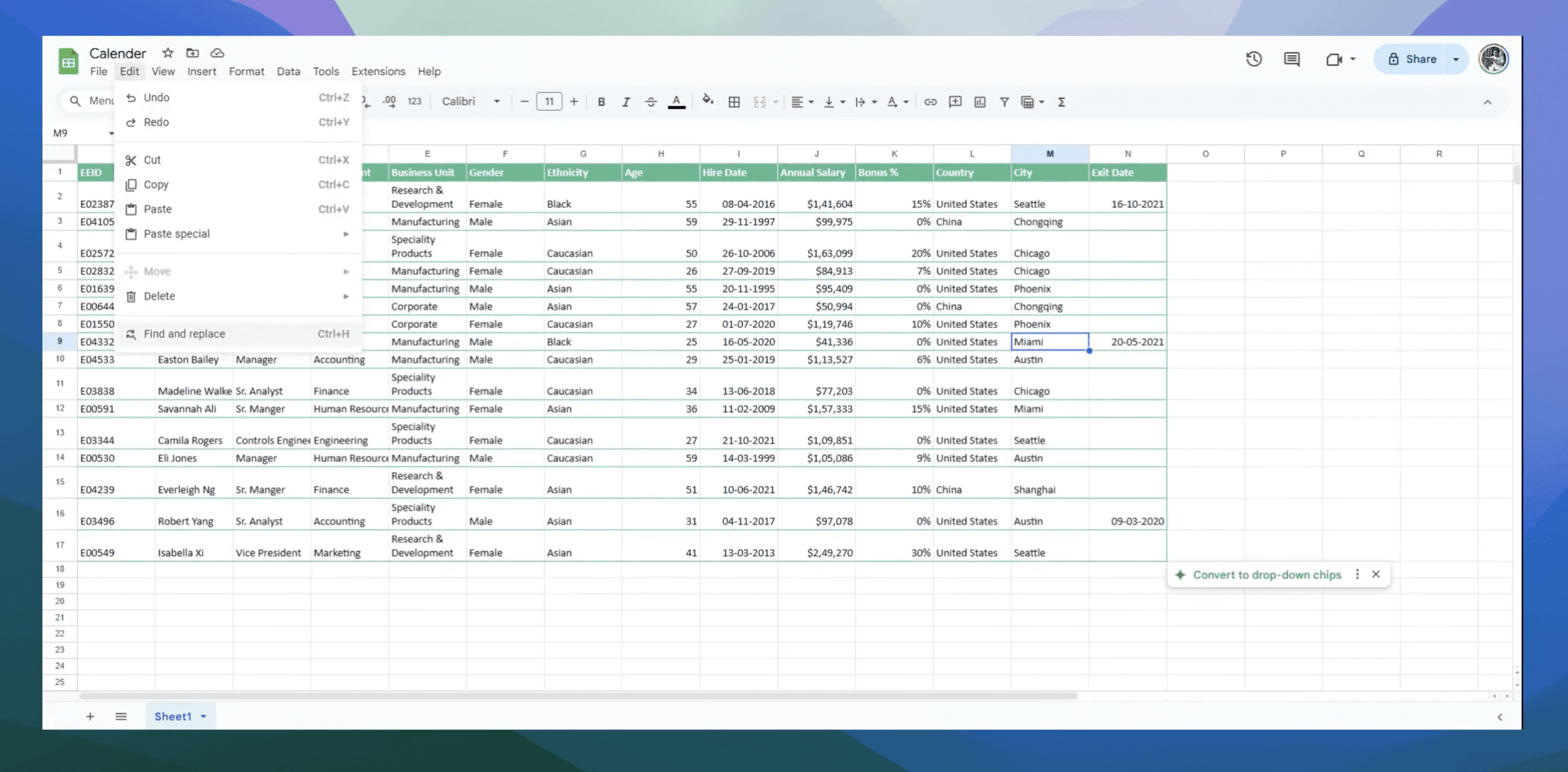 How to search in Google Sheets - 1 minute video guide