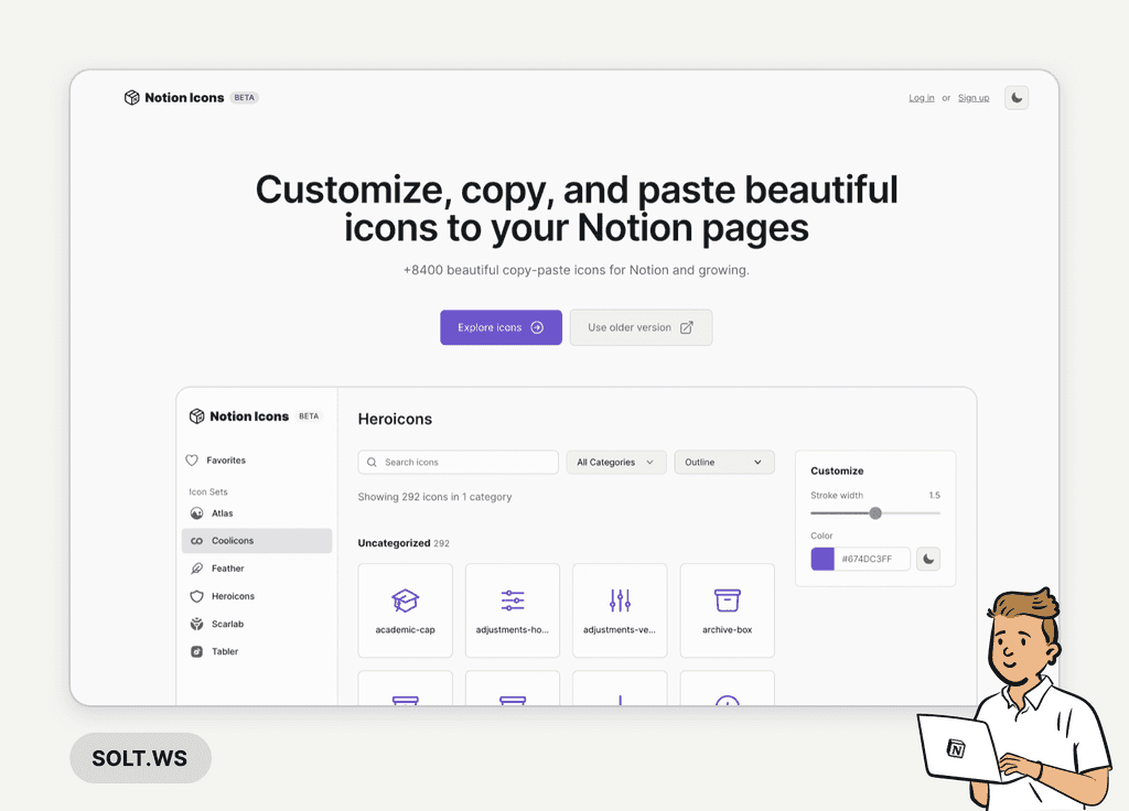 Best 10 Notion Icons - Make your Notion aesthetic - Solt Wagner