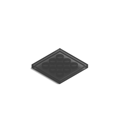 Shapefest™ | Black Transparent Isometric Building Blocks 3D Illustrations