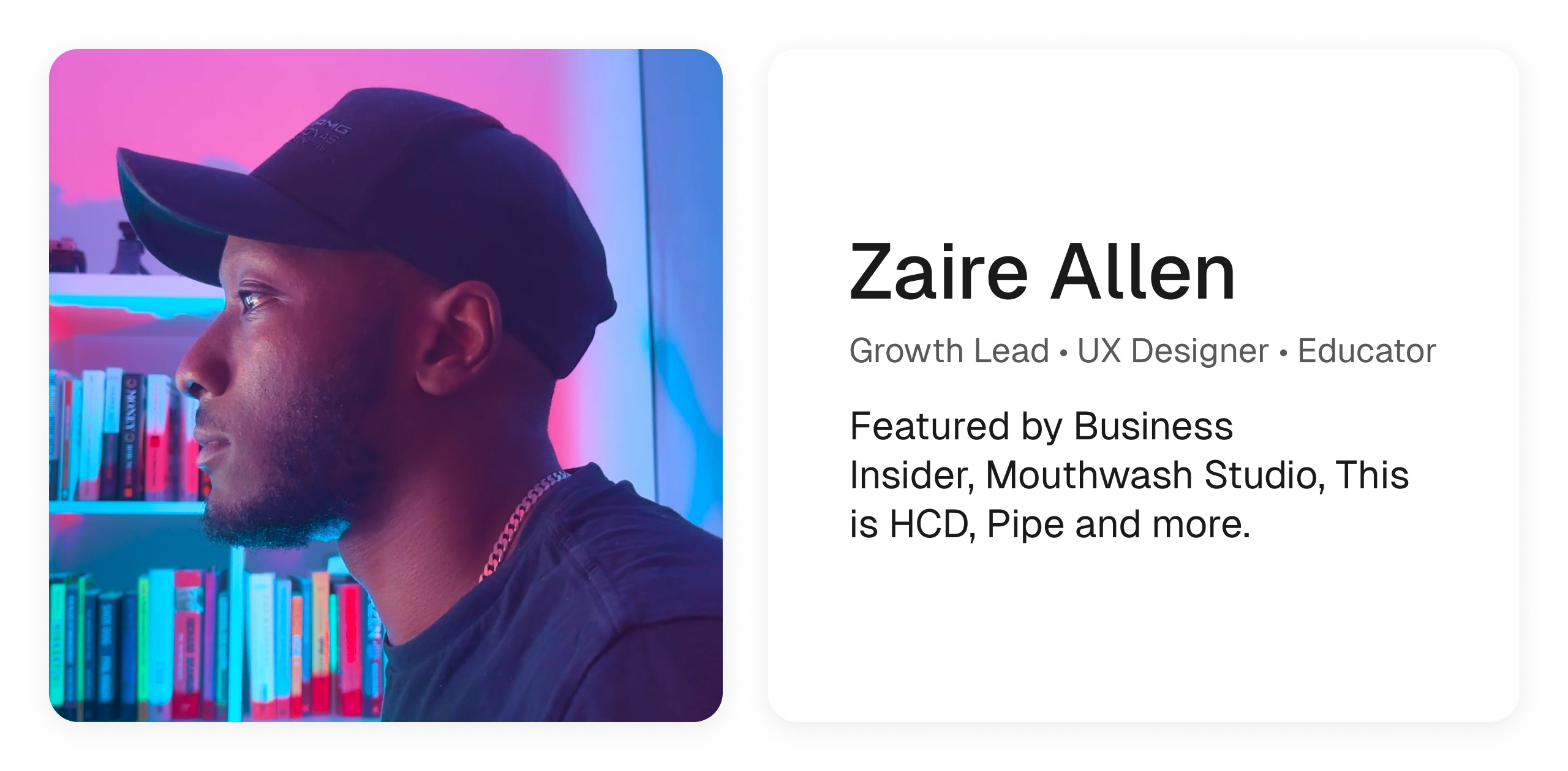 Zaire Allen • Startup Growth Lead