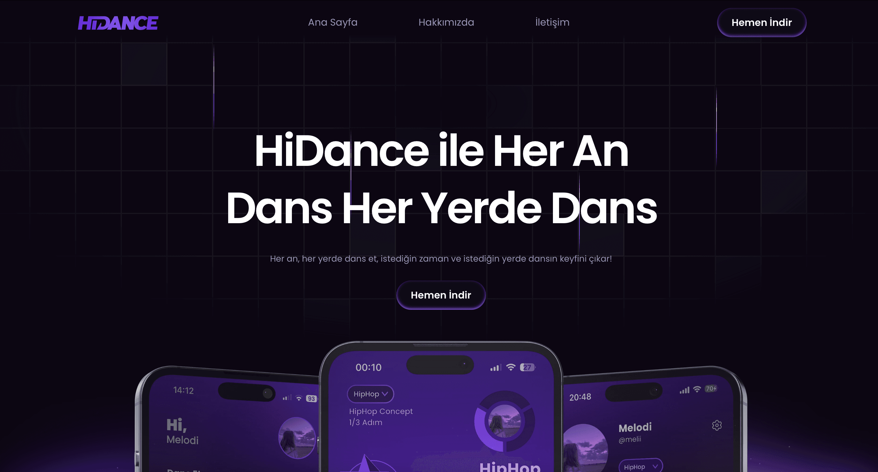 HiDance - Her an, her yerde dans et