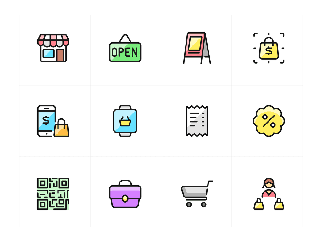 29+ Ecommerce Icon Sets: Free and Paid