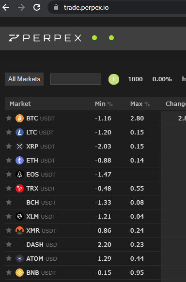 Perpex | Trade Perpetuals