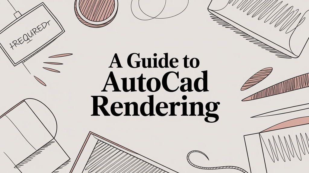 A Guide to AutoCAD Rendering | Vibe3D
