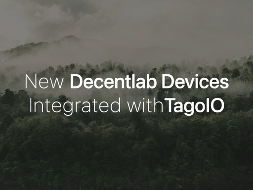 Integrated sensors: Environmental sensors from Decentlab - TagoIO