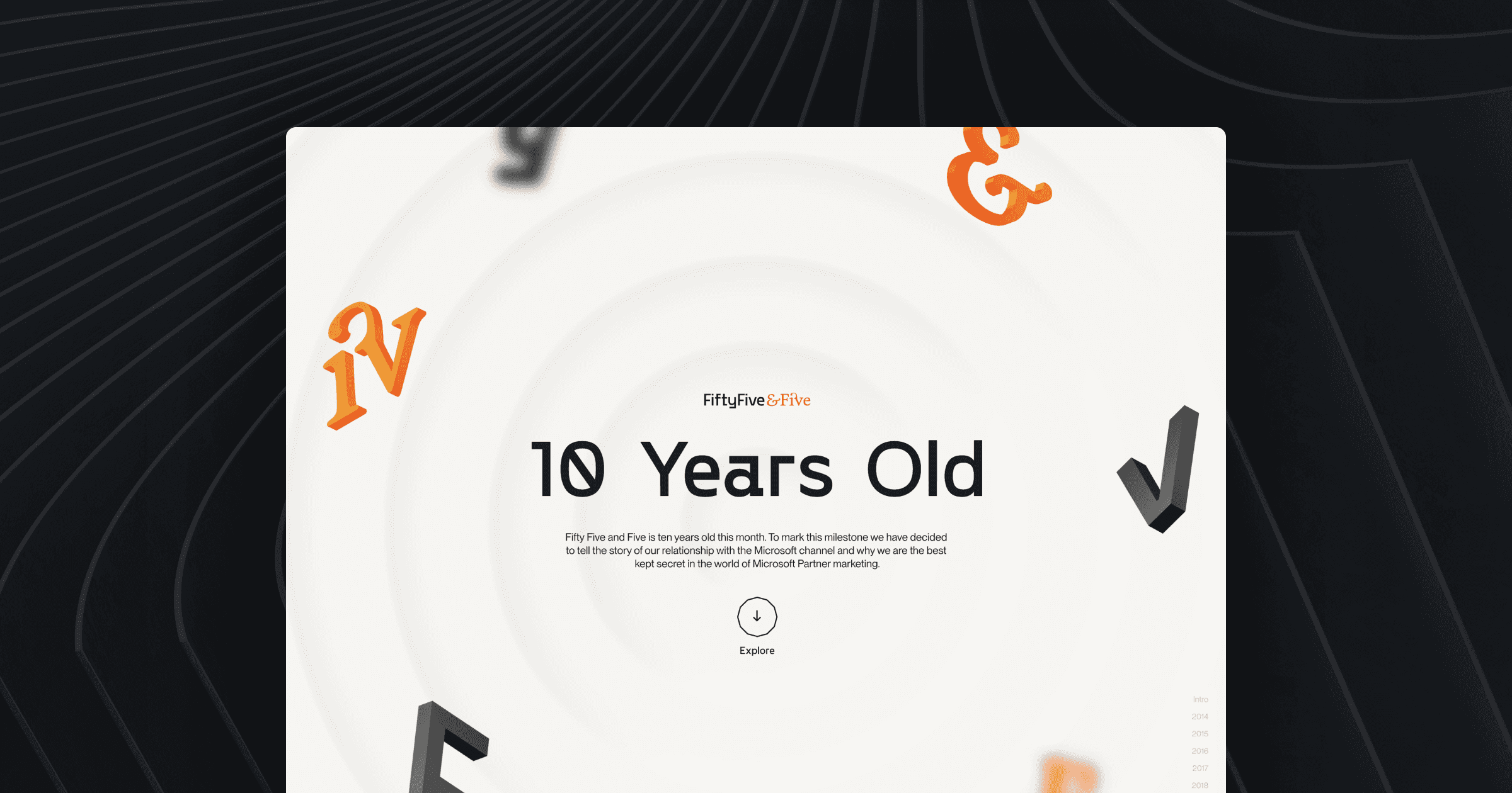 Ten Years - Fifty Five and Five