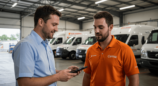 Carma - Time is money for your fleet. Save both.