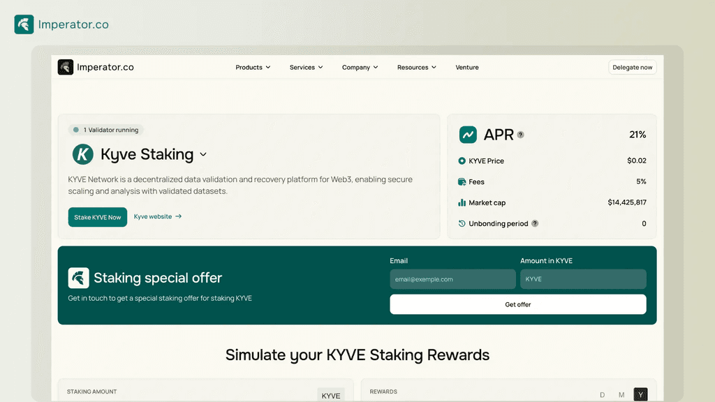 Best Kyve Validators to Delegate your KYVE in 2025