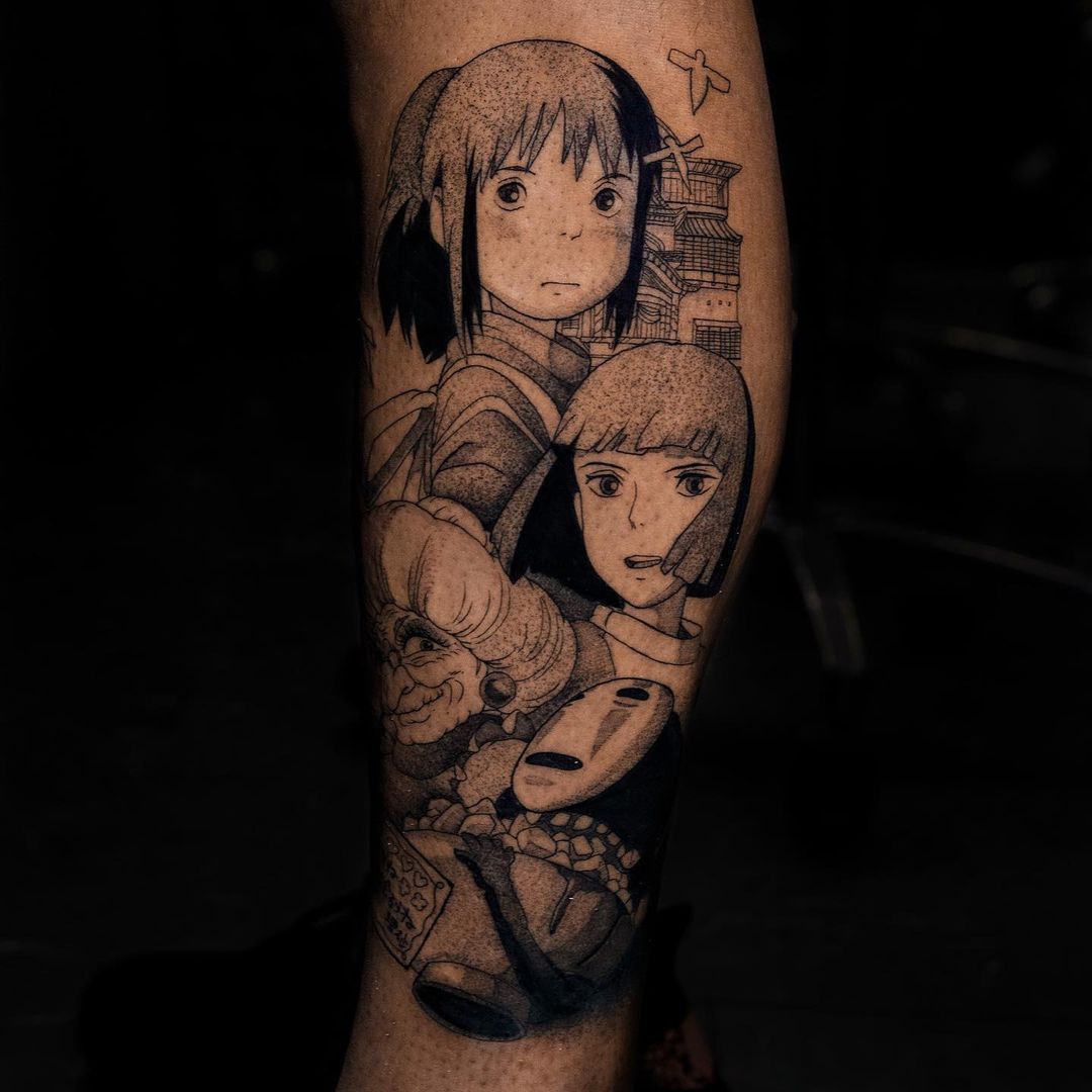 3000+ Handpicked Anime Tattoos from the Best Anime Tatoo Artists in the ...