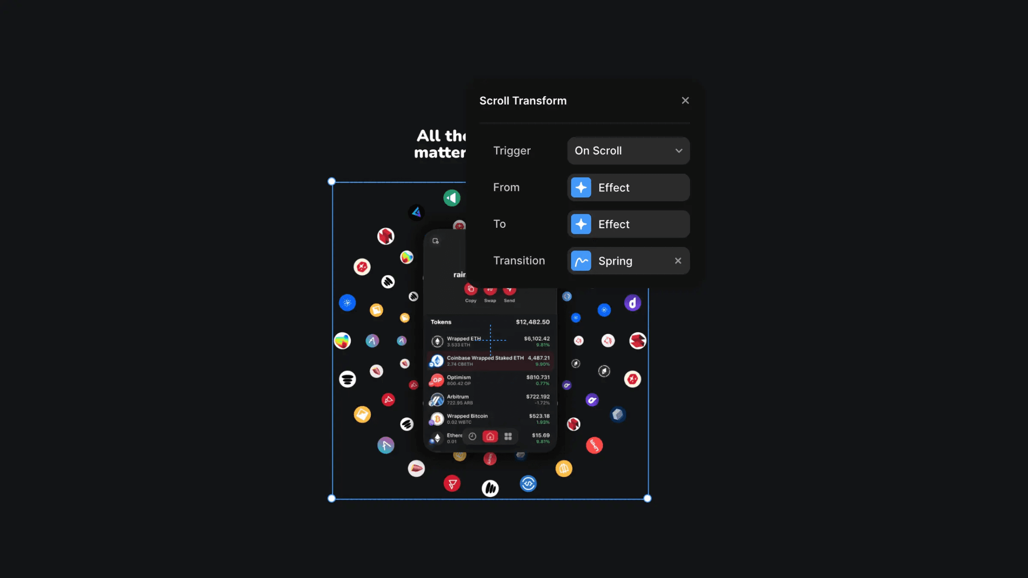 Scroll Rotation Animation in Framer — Framer Resource