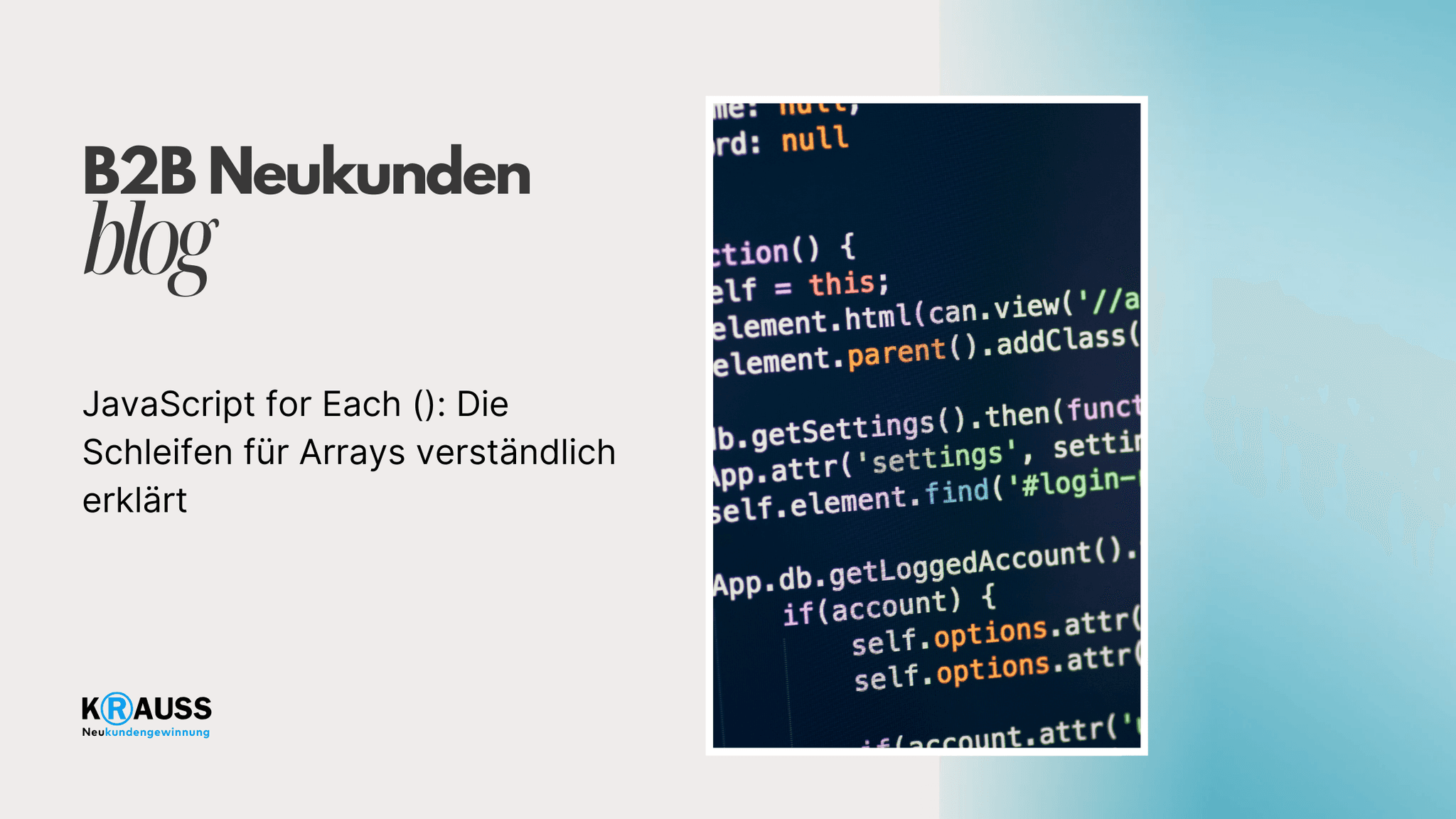JavaScript forEach (): Die Schleifen für Arrays verständlich erklärt