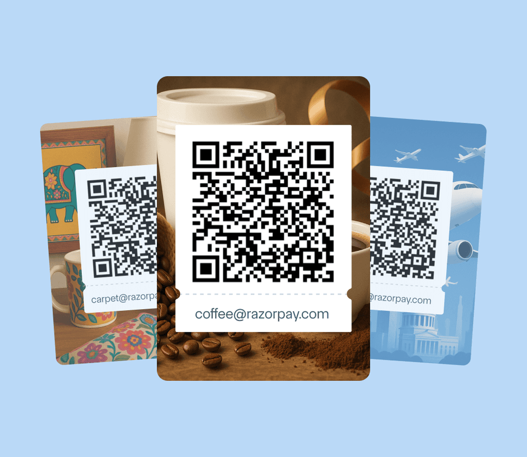 UPI QR Code Generator for Payments | Razorpay QR Solutions