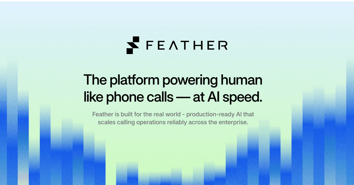 Feather | Human like AI Calls