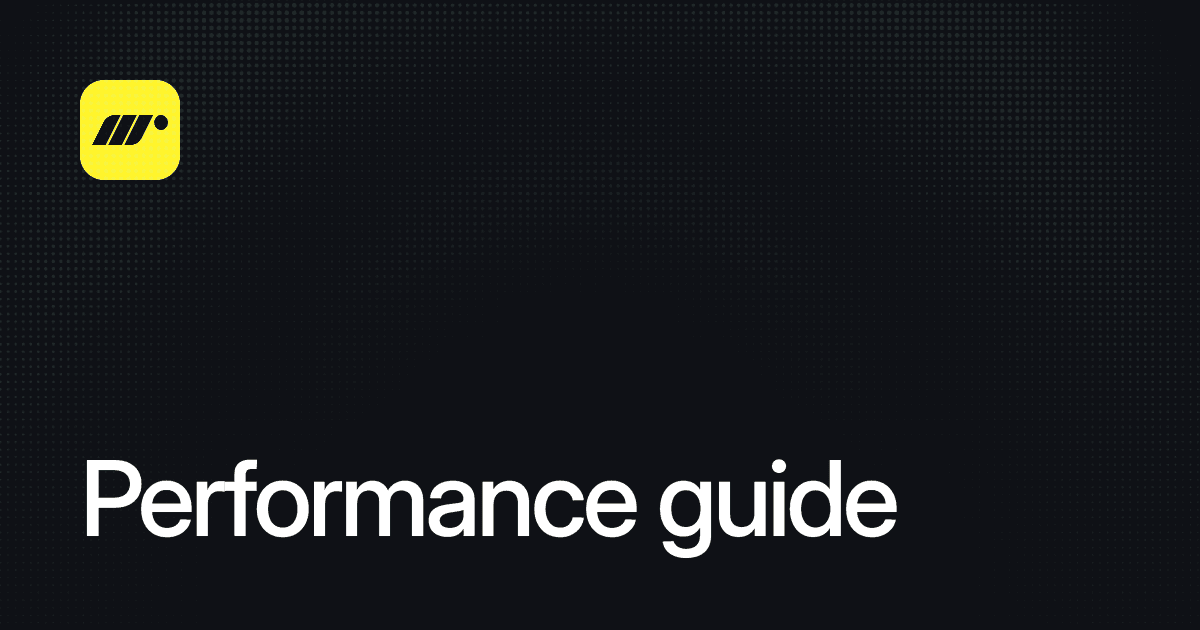 Animation performance guide | Motion