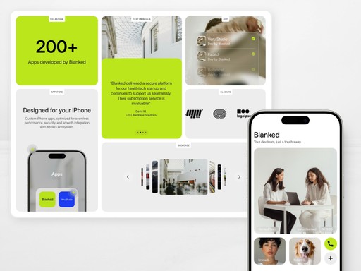 Framer SaaS & Apps template - Faded | Design Freaks