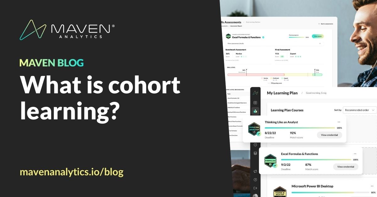What is cohort learning? | Maven Analytics